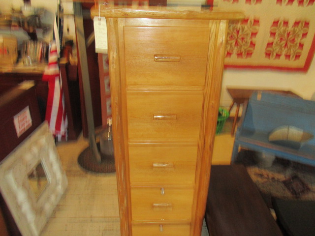 Custom Made 5 Dr. Log File Cabinet - McLimans Furniture Warehouse